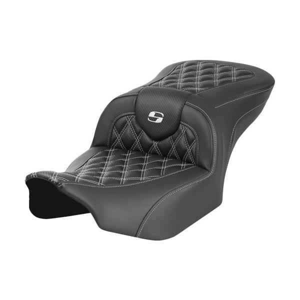 2023年以降FLHXSE、FLTRXSE、2024年以降FLHX/U、FLTRX/STSEに適合カラー：ホワイトステッチSADDLEMEN(サドルマン)ハーレー カスタムパーツ