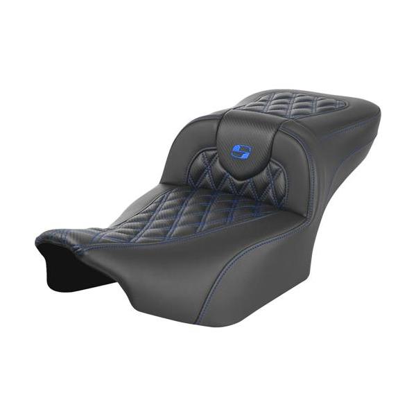 2023年以降FLHXSE、FLTRXSE、2024年以降FLHX/U、FLTRX/STSEに適合カラー：ブルーステッチSADDLEMEN(サドルマン)ハーレー カスタムパーツ