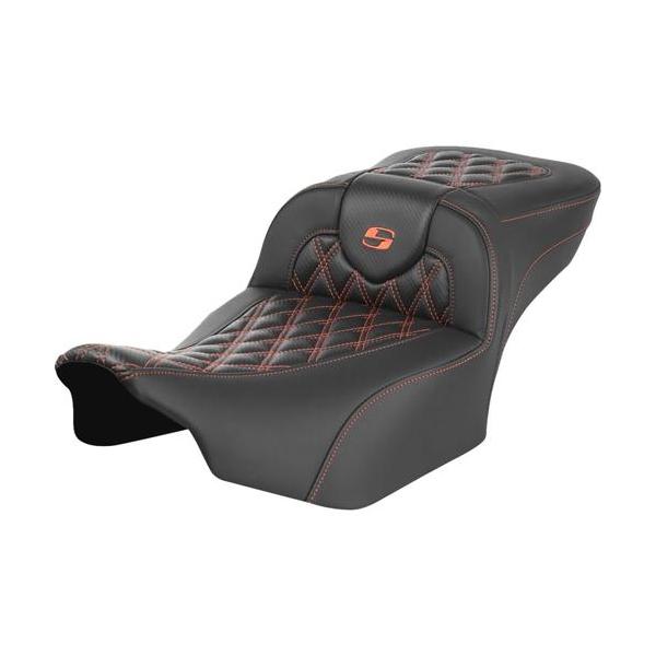 2023年以降FLHXSE、FLTRXSE、2024年以降FLHX/U、FLTRX/STSEに適合カラー：オレンジステッチSADDLEMEN(サドルマン)ハーレー カスタムパーツ