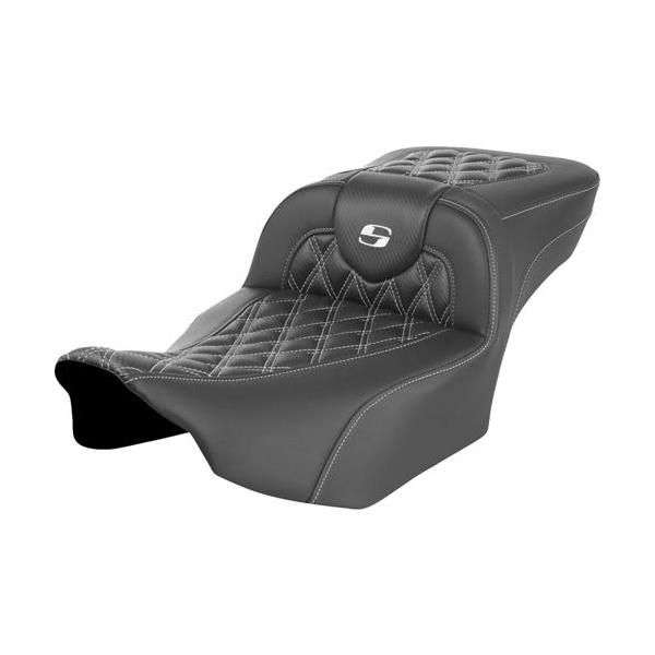 2023年以降FLHXSE、FLTRXSE、2024年以降FLHX/U、FLTRX/STSEに適合カラー：ホワイトステッチSADDLEMEN(サドルマン)ハーレー カスタムパーツ