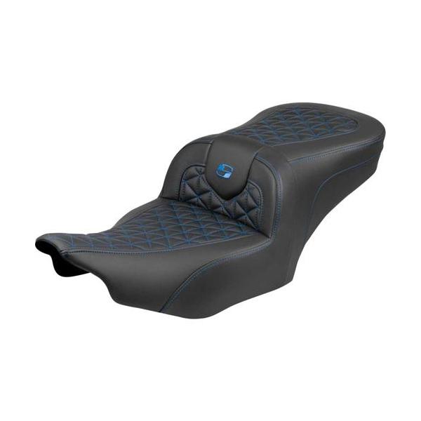 2023年以降FLHXSE、FLTRXSE、2024年以降FLHX/U、FLTRX/STSEに適合カラー：ブルーステッチSADDLEMEN(サドルマン)ハーレー カスタムパーツ