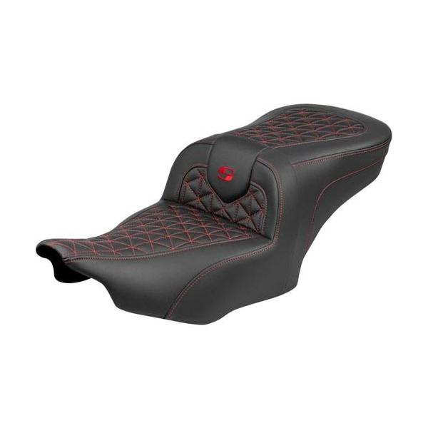 2023年以降FLHXSE、FLTRXSE、2024年以降FLHX/U、FLTRX/STSEに適合カラー：レッドステッチSADDLEMEN(サドルマン)ハーレー カスタムパーツ