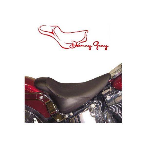 ■2000〜05年FXSTモデル、2000〜06年FLSTモデルに適合（但しFXSTD、FLSTNは除く）■Danny Gray(ダニーグレイ)製■ハーレー　ソフテイル用シートハーレー カスタムパーツ / 20-303A