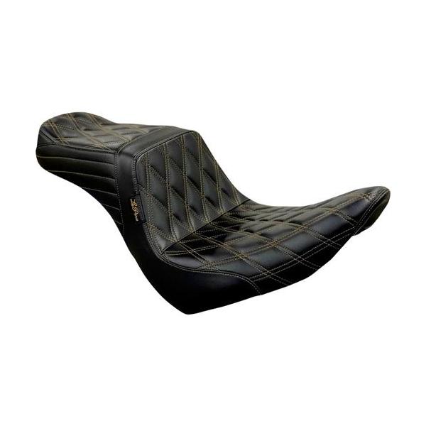 DOUBLE DIAMONDチェストナットステッチ2018年以降FXLR/S/ST、FXRST、FLSBに適合※2018年以降FXLR/S/ST、FXRSTに装着した場合、H-D純正パーツのミッドフレーム エアディフレクター（品番29200...