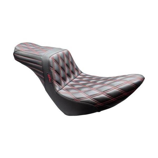 2018年以降FXLR/S/ST、FXRST、FLSBに適合カラー：ブラック/レッドステッチ※2018年以降FXLR/S/ST、FXRSTに装着した場合、H-D純正パーツのミッドフレーム エアディフレクター（品番29200105）との互換性...