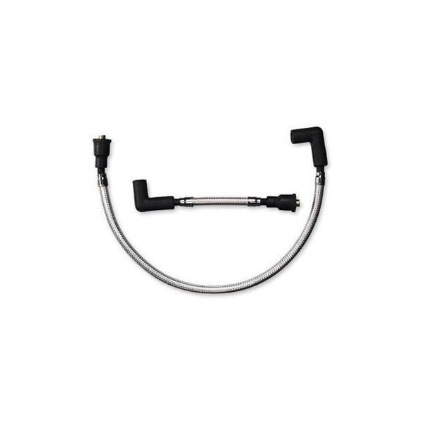 ■1982〜00年FXRモデルに適合■カラー:クローム■素材:シリコン■１台分(2本セット)■MAGNUM(マグナム)製■ハーレー用プラグコードハーレー カスタムパーツ / プラグワイヤー / 3030C