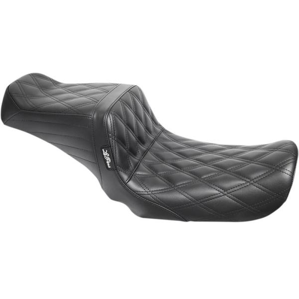 ■商品 DOUBLE DIAMOND■適合 2006〜17年ダイナモデルに適合■サイズ ・ライダー側シート幅：27.3cm・パッセンジャー側シート幅：17.8cm・ライダー側バックサポート高：15.2cm■メーカー Le Pera(ラペラ)...