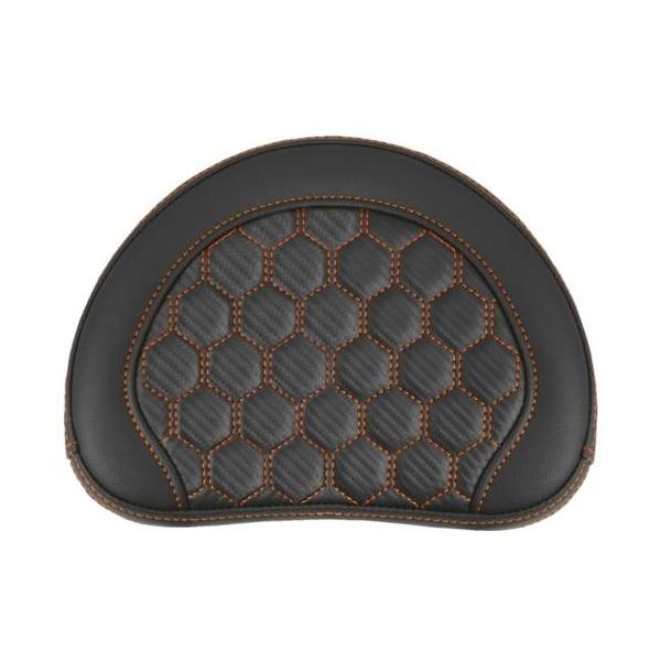 ROADSOFA-HC オレンジステッチサイズ：25.4cm x20.3cmマウンティングハードウェア付き・シーシーバー幅5インチ(12.7cm)に対応いたします。・汎用品でございますのでシーシーバーのサイズをご確認の上ご注文ください。SA...