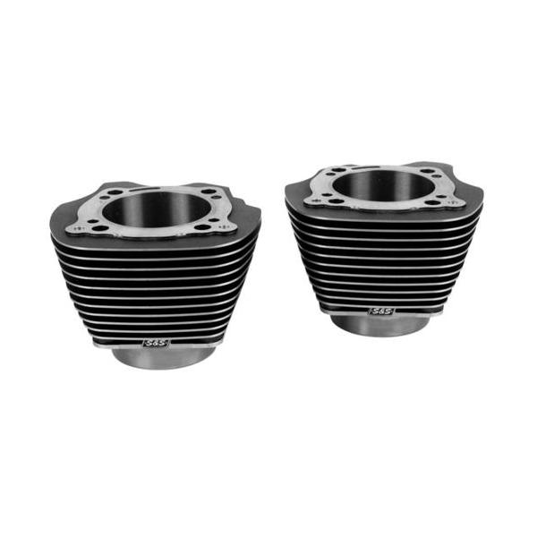 ラックグラニッド ハイライテッドシリンダーフィン2017年以降M-EIGHTに適合（但しCVO121は除く）4.320”BOREペアS＆S(エスアンドエス)ハーレー カスタムパーツシリンダー