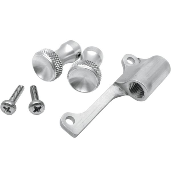 ■カラー:ポリッシュ■MIKUNI HSR42/45キャブレターに適合■Todds Cycle(トッドサイクル)ハーレー カスタムパーツ / チョーク/エンリッチナー / TMK-2