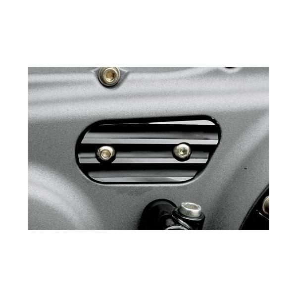 ■Finned■カラー　ブラック■2004〜22年XLモデルに適合■ハードウェア付■JOKER MACHINE(ジョーカーマシン)製■ハーレー用　インスペクションカバーハーレー カスタムパーツ / インスペクションカバー / 10-664B