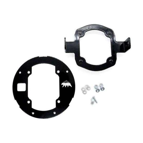 2022年以降FXLRSTに適合ヘッドライトキット（品番K127054C、K127054A）、ブラケット＆ハーネス（品番K127054）を別売りでご用意しております。グロスブラックCALIRAISEDMOTO(カリレイズドモト)ハーレー カ...