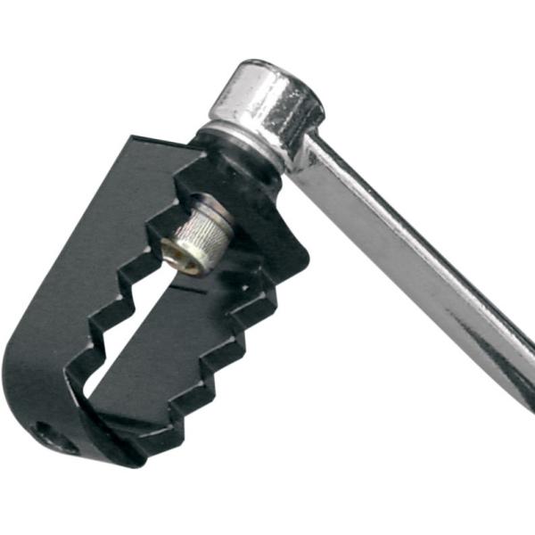 ■カラー：ブラック■2006〜17年VRSCモデルでフォワードコントロール装着車、2009〜11年XR、レボリューションMAXは装着不可■サイズ：ショート：5.3cm■1個の価格■ビレットアルミニウム■品番　16030104■JOKER M...