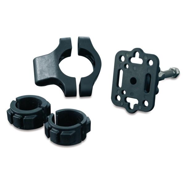 ■商品 スタンダード / ブラック■適合 7/8、1、1-1/4インチハンドルバーに適合■備考 別売りのデバイスストレージまたはデバイスホルダーと組み合わせて装着してください。■Kuryakyn(クリアキン)ハーレー カスタムパーツ / デ...