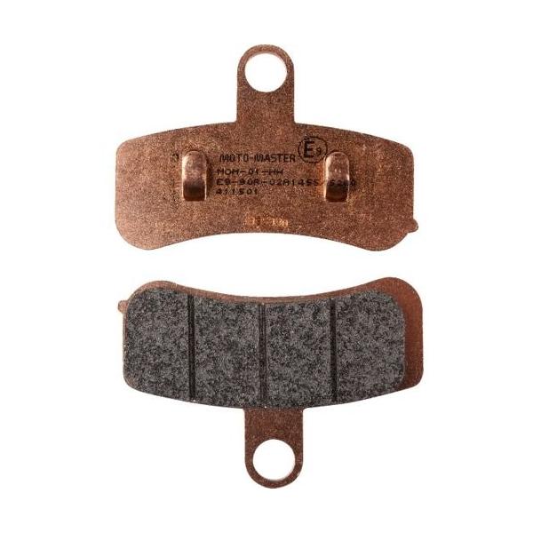 44082-08、46363-112008〜17年ダイナモデル、2008〜14年ソフテイルモデルに適合（但しスプリンガーモデルは除く）フロントキャリパー用ブレーキパッド2枚入り(1キャリパー分)MOTO-MASTER(モトマスター)ハーレー...