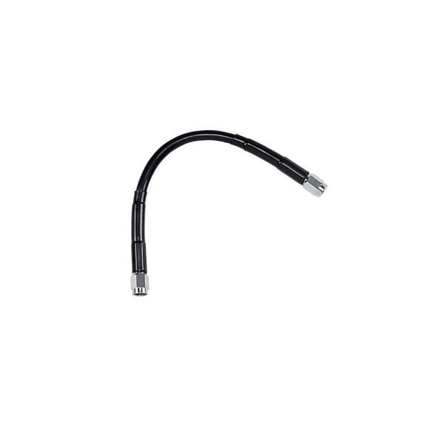 長さ：9インチ/23cmカラー：ブラックAN-3フィッティングDRAG Specialties(ドラッグスペシャリティーズ)ハーレー カスタムパーツブレーキライン パーツ