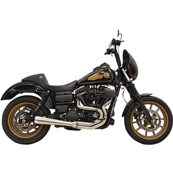 ■1991〜17年ダイナミッドコントロールモデル、2007〜17年ダイナフォワードコントロールモデルに適合 (但しFLDは除く) ■素材:ステンレス■ポスター、ステッカーシート■Bassani(バッサニ)製■ハーレー用　マフラーハーレー カ...