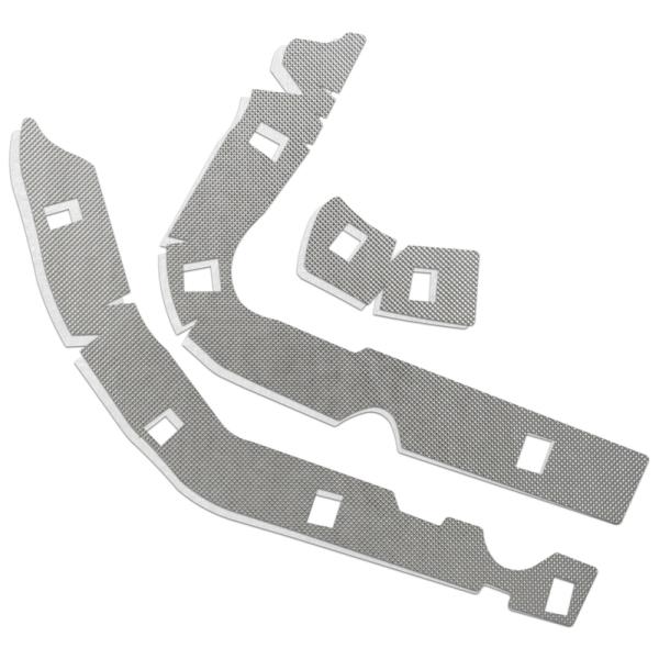 ■適合 2009〜16年ツーリングモデルでRinehart Slim Line Dualsエキゾーストに適合■メーカー DESIGN ENGINEERING(デザインエンジニアリング)ハーレー カスタムパーツ / ヒートシールド / 901033