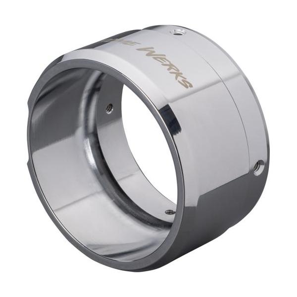 クラシックティップ：左側クロームKhrome Werks 4.5インチ HP-Plusマフラーに適合※こちらはすべて1個売りとなっております。マフラー2本出しの場合は、クラシックティップは、左側と右側を1個ずつ、それ以外は、2個お求めくださ...