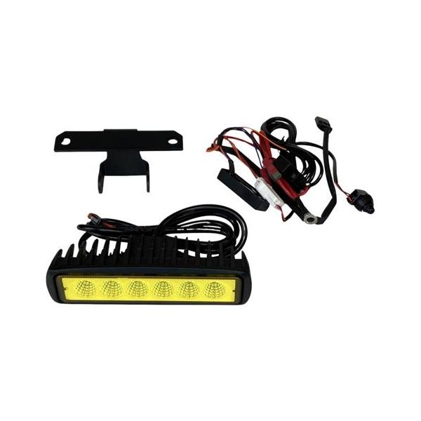 2015〜24年FLTR、2023年以降FLTRTに適合（但し2023年以降FLTRXSE、2024年以降FLTRX/STSEは除く）イエロー・800ルーメン・パワー：18W・電圧：12VDC・IP67定格160x45x55mm（LEDドラ...