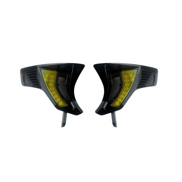 2023年以降FLTRXSE、2024年以降FLTRX/STSE、2026年以降FLTRXL、FLTRTで、SHARK DEMON2 LED デュアル ヘッドライトキット(品番：2001-3047)あるいはSHARK DEMON2 LED ...