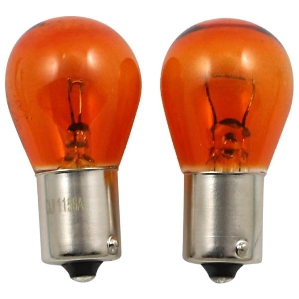 ■OEM 1156A■適合 12V23W■カラー オレンジ■セット内容　2個セット■メーカー PEAK LIGHTING(ピーク ライティング)ハーレー カスタムパーツ / バルブ / 1156A-BPP