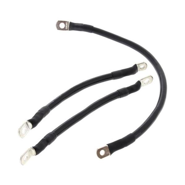 1991〜03年ダイナモデルに適合ケーブル長：8”、8”、15”ALL BALLS(オールボールズ)ハーレー カスタムパーツバッテリー＆アクセサリー