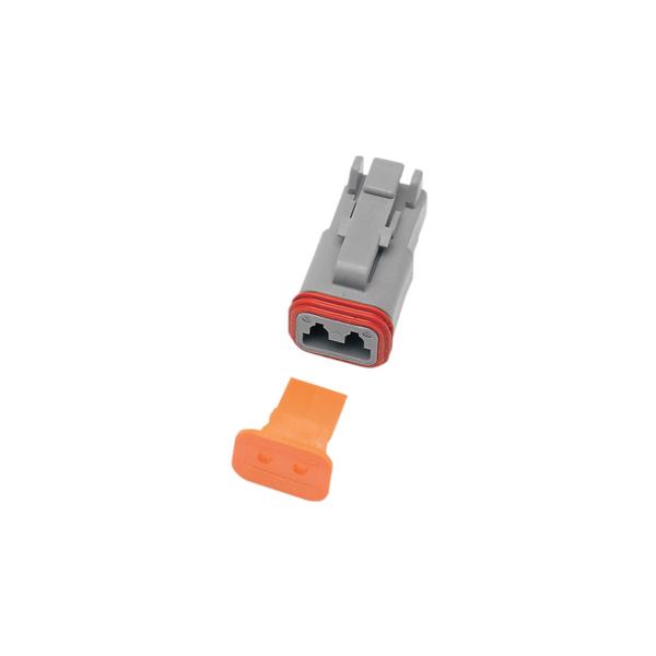 72113-94BK3ピン/ブラック・オス型コネクター・純正採用のDEUTSCHカプラーにはサイズが2種類ございますのでご注意ください。別サイズのDTMシリーズは一回り小さいサイズになり互換性はありません。カプラー本体に「DT」もしくは「D...