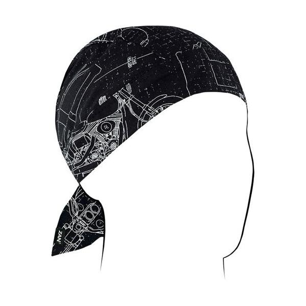 フリーコットンZAN headgear(ザンヘッドギア)ハーレー アパレル・グッズ / バンダナ コットン / バンダナ / ヘッドギア / Z623