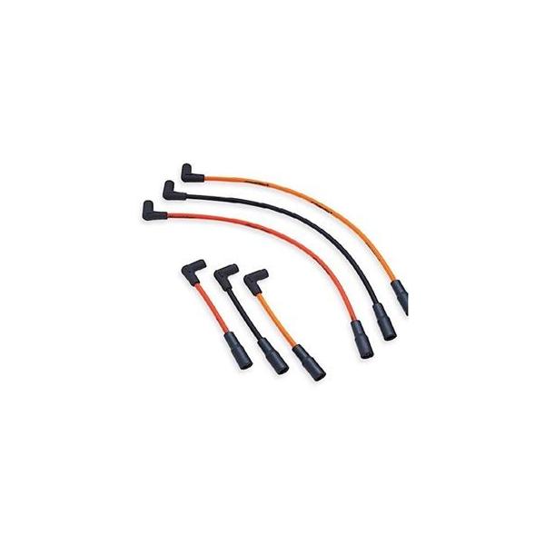 ■カラー:レッド■1999〜17年ダイナモデルに適合■Harley Davidson(ハーレーダビッドソン)ハーレー 純正パーツ / プラグワイヤー / 電装品