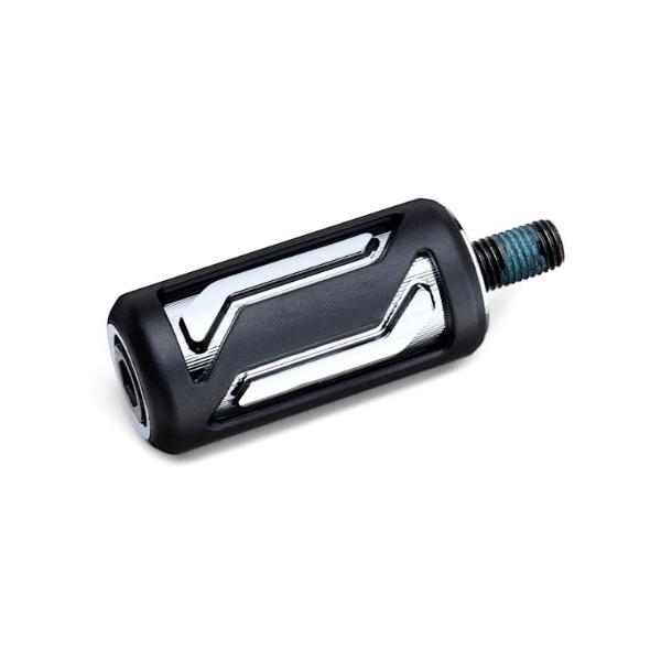 全モデル（2006〜17年V-RODモデルでフォワードコントロール装着車、2009〜11年XR、レボリューションMAXを除く）に適合クローム1個売りHarley Davidson(ハーレーダビッドソン)ハーレー 純正パーツシフトペグ