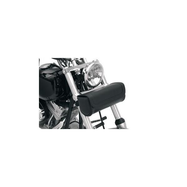 ■【Medium】汎用品■サイズ　幅22.9cm 高14cm 奥10.2cm■カラー　ブラック■素材　合皮 ■SADDLEMEN製■ハーレー用ツールバックハーレー カスタムパーツ / ツールバッグ / X021-02-002