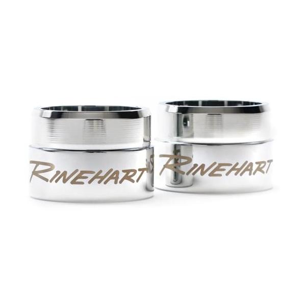 2.5インチ／1個売りクロームRINEHART(ラインハート)ハーレー カスタムパーツ / アクセサリー