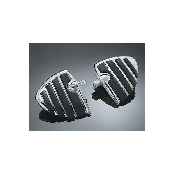 ■オス型マウント（但し2010〜22年XL1200X/S、XL1200C、XL1200V、2018年以降ソフテイルモデル、2017〜20年XG750Aは不可）に適合■素材　スチール/ラバー■Kuryakyn(クリアキン)製■ハーレー用フット...