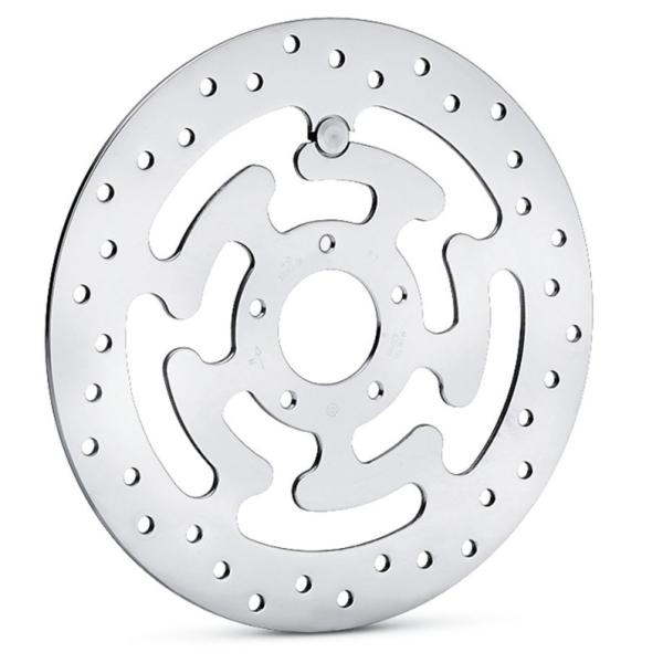 ■フロント/左側■2017年以降FLHRXS、2008〜13年ツーリングモデル(FLHR4-CVO、FLTR3-CVO、FLHXSE/2を除く)、2014年以降FLHRC、トライクモデルに適合　※標準5穴ハブマウントブレーキディスク採用の一...