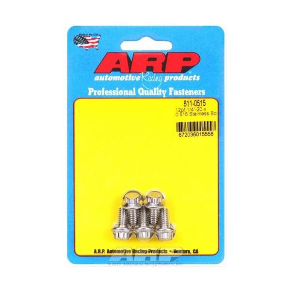 サイズ：1/4”-20x0.515”カラー：ステンレス ポリッシュ素材：ARP300 Stainless Steel1個売り（ボルトx1、ワッシャーx1のセット）※商品画像は5個ですが1個売りです。買い物かごの中で、ご希望の数量に変更してく...
