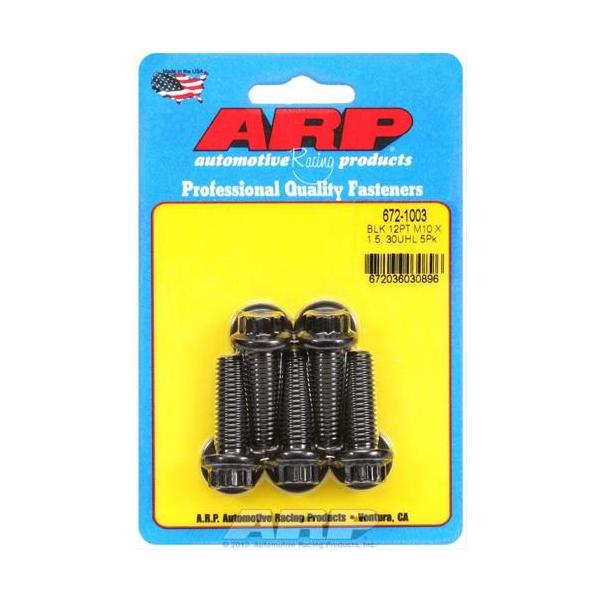 サイズ：M10x1.50x30mmカラー：Black Oxide素材：8740 Chrome MolyH-D純正互換品番：4597M1個売り（ボルトx1、ワッシャーx1のセット）※商品画像は5個ですが1個売りです。買い物かごの中で、ご希望の...