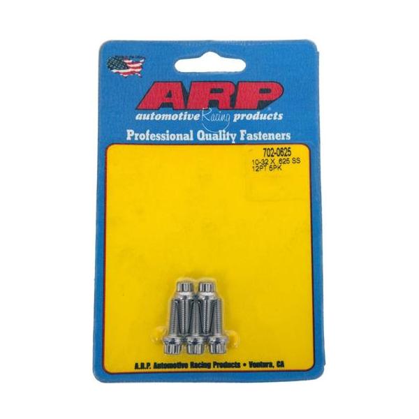 サイズ：#10-32x5/8”カラー：ステンレス ポリッシュ素材：ARP300 Stainless Steel1個売り※商品画像は5個ですが1個売りです。買い物かごの中で、ご希望の数量に変更してください。ARP(エーアールピー)ハーレー カ...