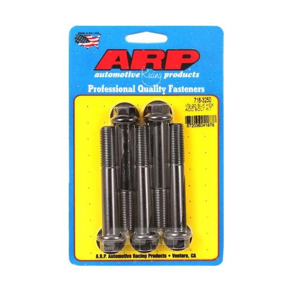 サイズ：1/2”-20 x 3-1/4”カラー：Black Oxide商品画像は5個ですが1個売りです。買い物かごの中で、ご希望の数量に変更してください。1個売り（ボルトx1、ワッシャーx1のセット）8740 Chrome MolyARP(...