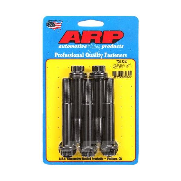 サイズ：1/2”-20 x 3-1/4”カラー：Black Oxide商品画像は5個ですが1個売りです。買い物かごの中で、ご希望の数量に変更してください。1個売り（ボルトx1、ワッシャーx1のセット）8740 Chrome MolyARP(...