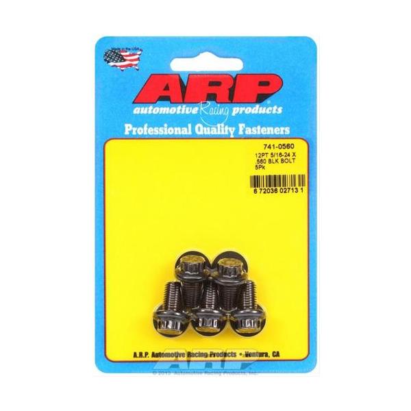 サイズ：5/16”-24x0.560”カラー：Black Oxide素材：8740 Chrome Moly1個売り（ボルトx1、ワッシャーx1のセット）※商品画像は5個ですが1個売りです。買い物かごの中で、ご希望の数量に変更してください。A...