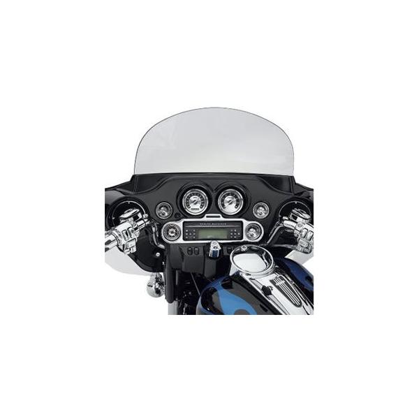 ■1996〜13年エレクトラグライド、ストリートグライドに適合■品番　74612-06■ハーレー純正ラジオ＆ゲージフェースプレートトリムハーレー 純正パーツ / インナーフェアリングアクセント / メーター