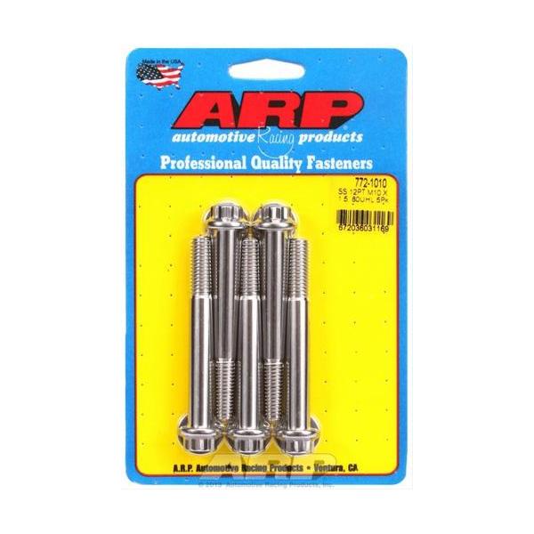 サイズ：M10x1.50x80mmカラー：ステンレス ポリッシュ素材：ARP300 Stainless SteelH-D純正互換品番：44163-001個売り（ボルトx1、ワッシャーx1のセット）※商品画像は5個ですが1個売りです。買い物か...