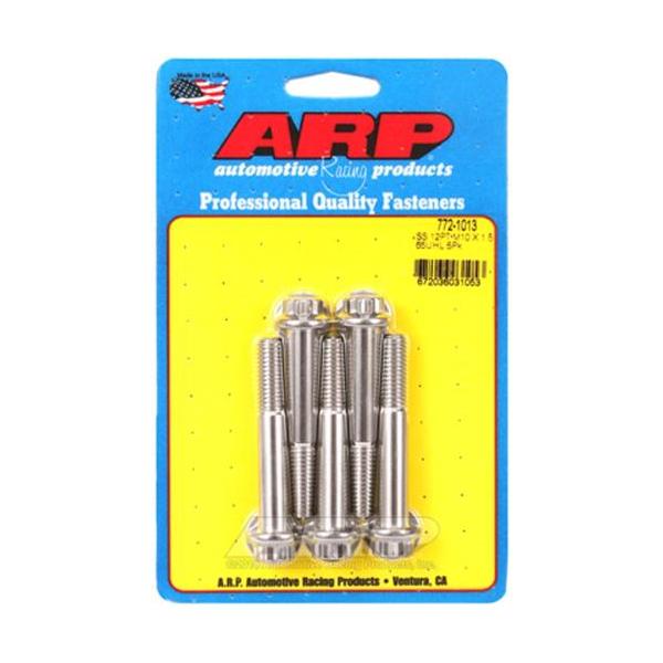 サイズ：M10x1.50x65mmカラー：ステンレス ポリッシュ素材：ARP300 Stainless Steel1個売り（ボルトx1、ワッシャーx1のセット）※商品画像は5個ですが1個売りです。買い物かごの中で、ご希望の数量に変更してくだ...