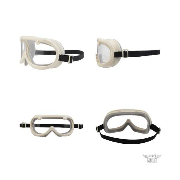 カラー：アイボリーフレームフレームサイズ：横180mm、縦90mm、幅(額部分)30mmストラップ幅：約15mm（トリコバンドのみ約20mm）付属品：クリアレンズ、ライトスモークレンズ（2種類付属）DIN MARKET(ディンマーケット)ハ...