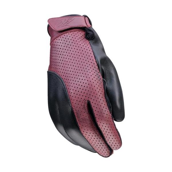 ブラック/レッド牛革Z1R