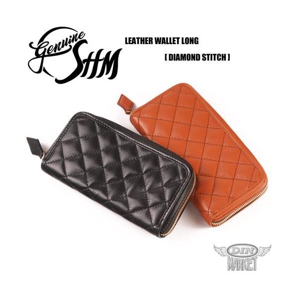 ≪仕様≫ カードホルダー：8 /コインケース：1 / 大型ポケット：3 / 札入れ：2W195 × H95（mm）ブラック オールドゴールドレザーSHM