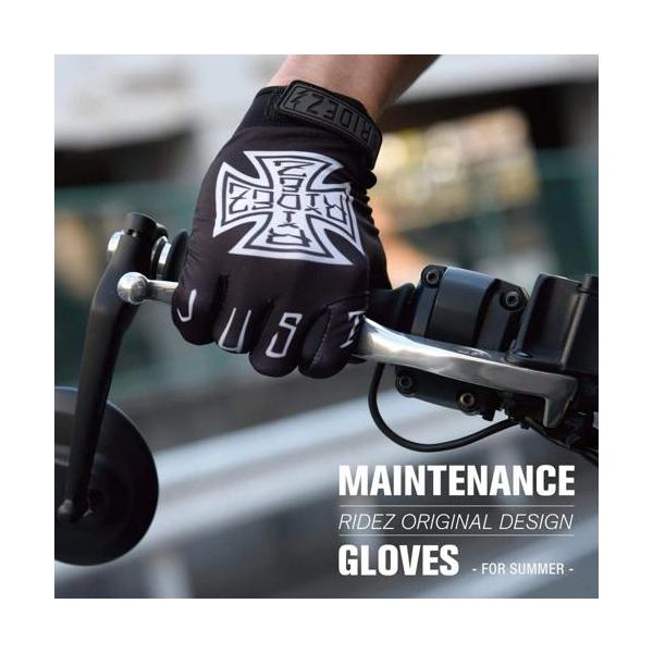 メンテナンスグローブとしても、ちょっとした夏用グローブとしてもお使い頂けます。M L XLクロスRIDEZ