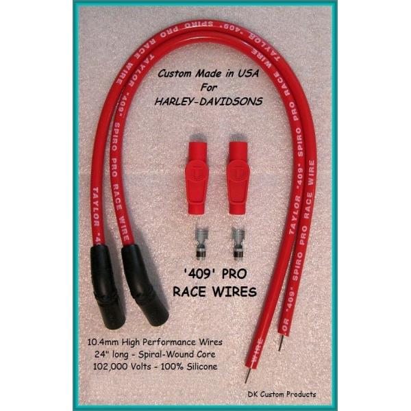 ■適合 2004〜06年スポーツスターモデルに適合■サイズ ・太さ 10.4mm・長さ 約61cm■カラー レッド■セット内容 １台分(2本セット)■素材 シリコン■メーカー DK Custom（ディーケーカスタム）ハーレー カスタムパーツ...