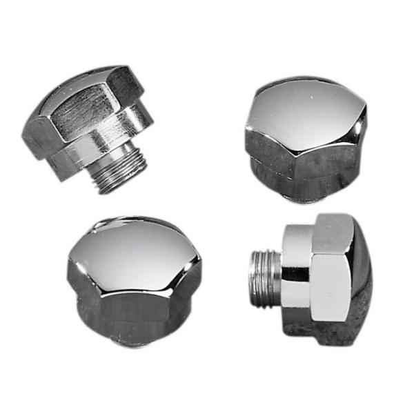 ■1971〜84年ショベルヘッド、1971〜85年スポーツスターモデルに適合■4個セット ■Colony(コロニー)製■ハーレー用ロッカープラグハーレー カスタムパーツ / ロッカーボックス / 7142-4